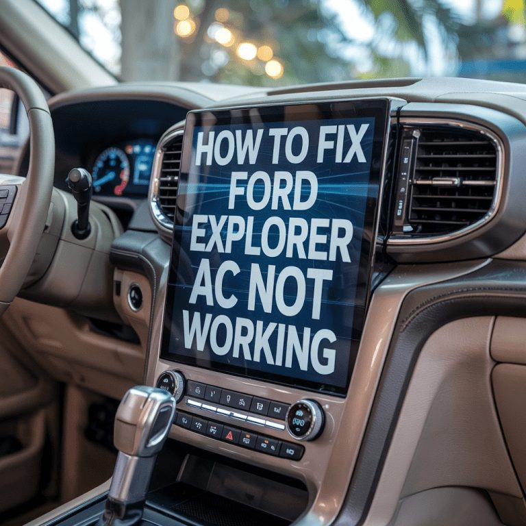 How to Fix Ford Explorer AC Not Working | Common Issues