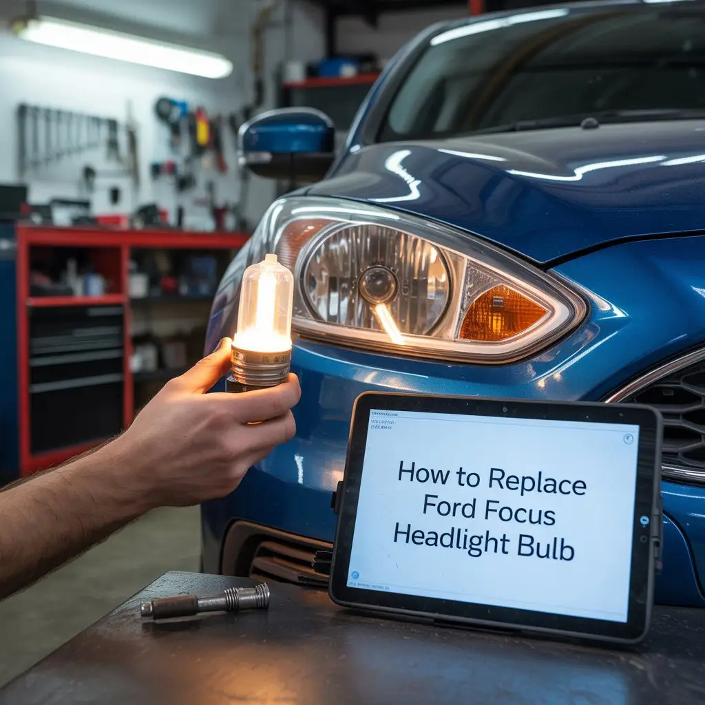 How To Replace Ford Focus Headlight Bulb Easily At Home