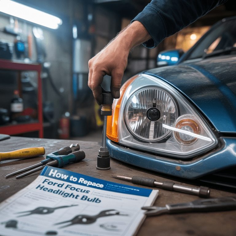 How to Replace Ford Focus Headlight Bulb Easily at Home